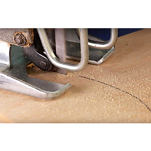 50 Piece Contractor Jigsaw Blades Set with Storage Case, Assorted T-Shank Jig Saw Blades for Wood, Plastic and Metal Cutting(T118A,T118B,T101AO,T101B,T101BR,T144D)