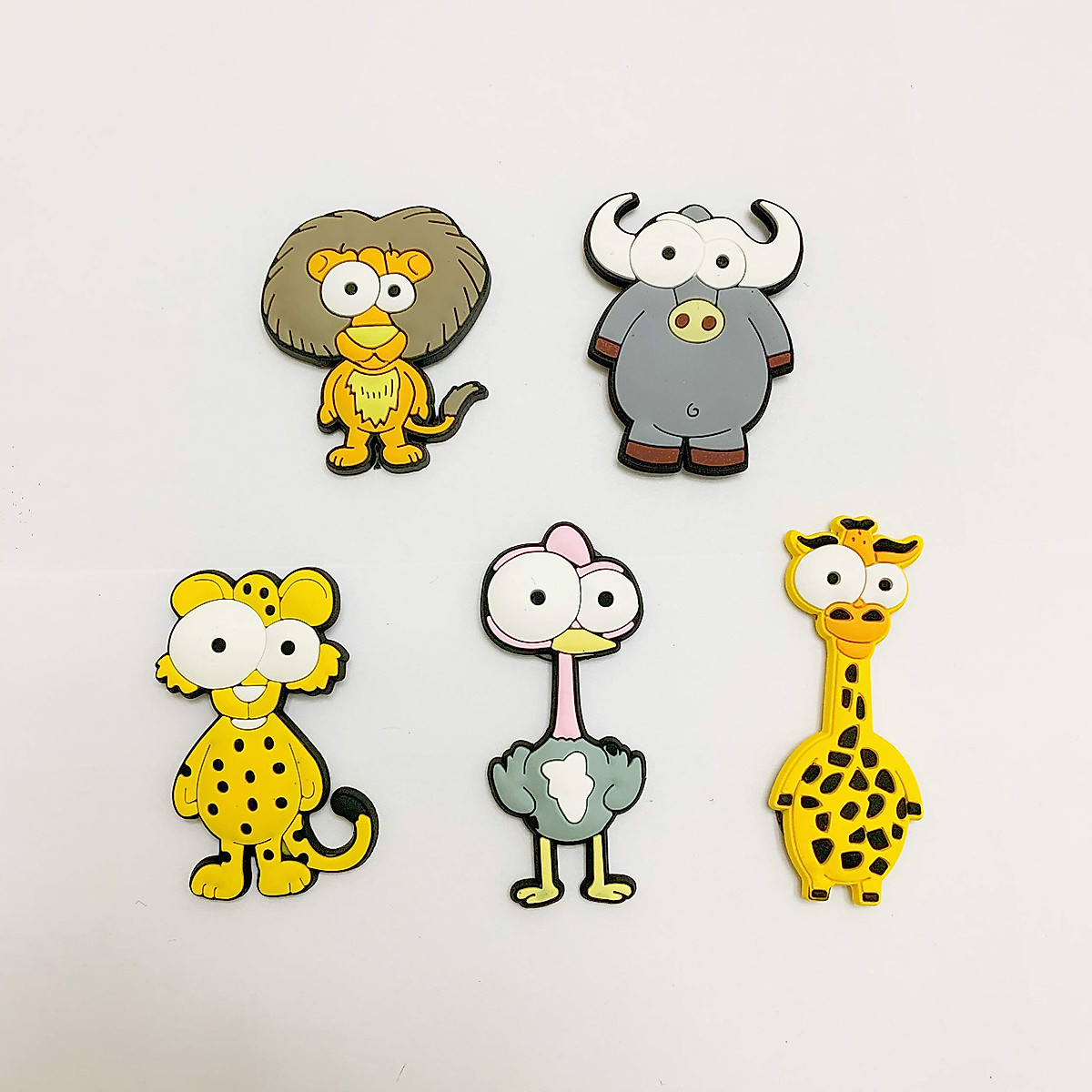 VLOOK Refrigerator Magnets Toddlers Farm Animal Fridge Magnets for Kid Girls Boys Whiteboard Educational Magnetic Toys for Preschool Learning