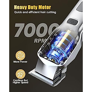 Romanda Clippers and Trimmers Set, Hair Clippers for Men Cordless,Mens Clippers and Grooming Set,Barber Clippers Set