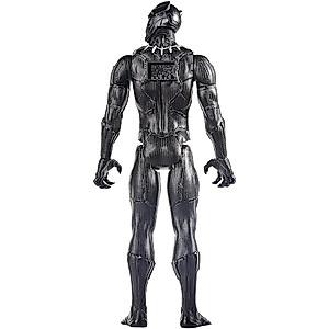 Marvel Titan Hero Series Black Panther Action Figure, 30 Cm Toy, Inspired Universe, for Children Aged from 4 Years