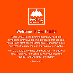 Pacific Shaving Company Caffeinated Aftershave, Men's Grooming Product - Antioxidant Daily Face Lotion + After Shave - Soothing Aloe & Spearmint Post Shave Balm for Sensitive Skin (3.4 Fl Oz, 3 Pack)