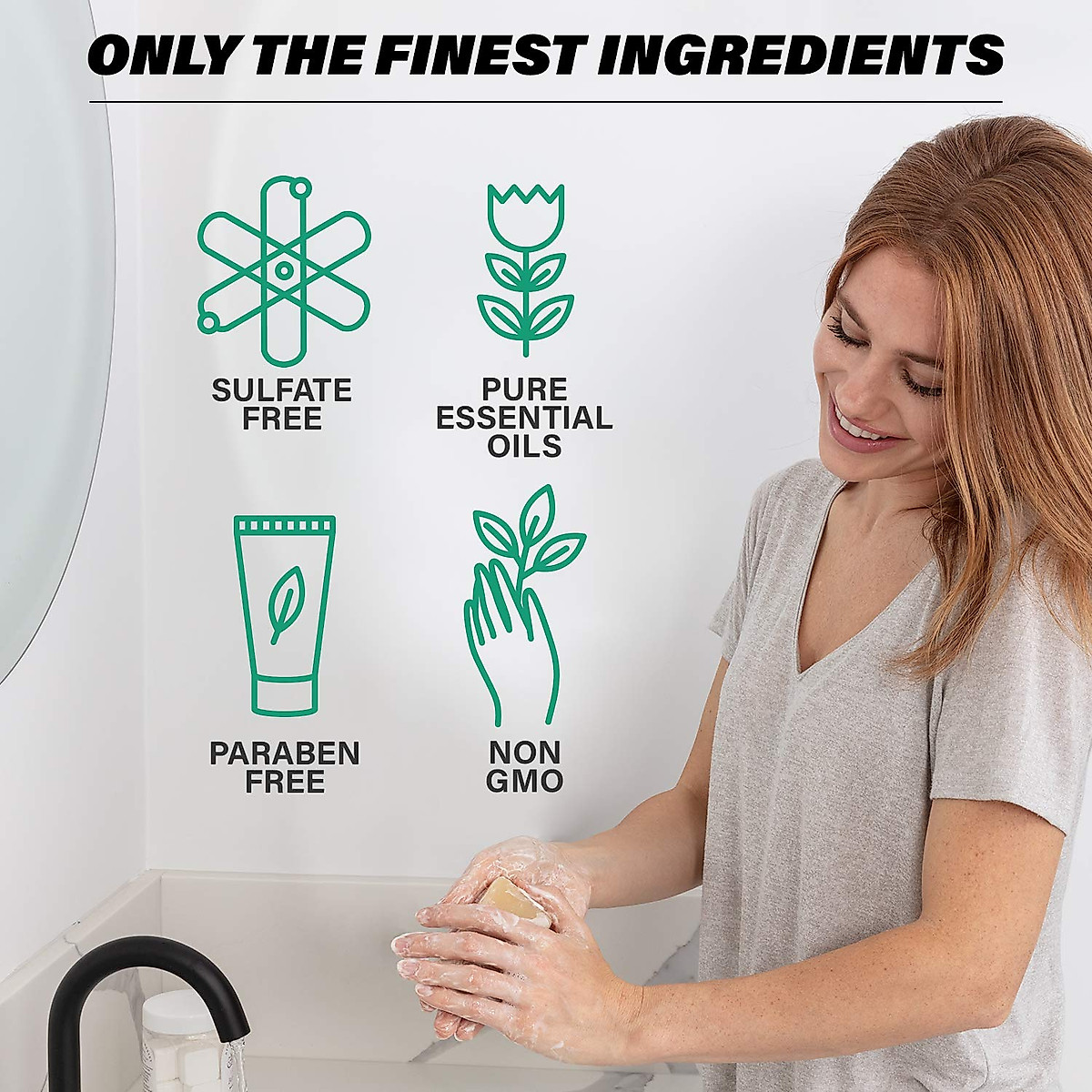 Southern Natural Lavender Goat Milk Soap Bar, 4 oz (1 Bar)