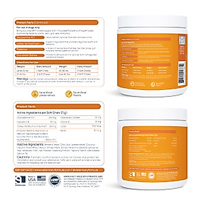 Veterinary Formula Smart Vitality Senior Support Supplement for Dogs - Soft Chews, 100ct - Support Healthy Joints, Skin, Gut, and Immunity with Glucosamine Chondroitin for Dogs