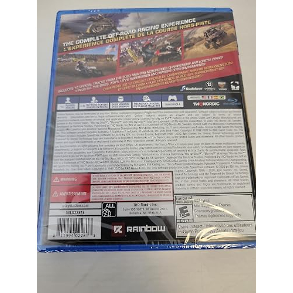 MX vs. ATV All Out 2020 Pro Nationals Edition - Playstation 4 PS4