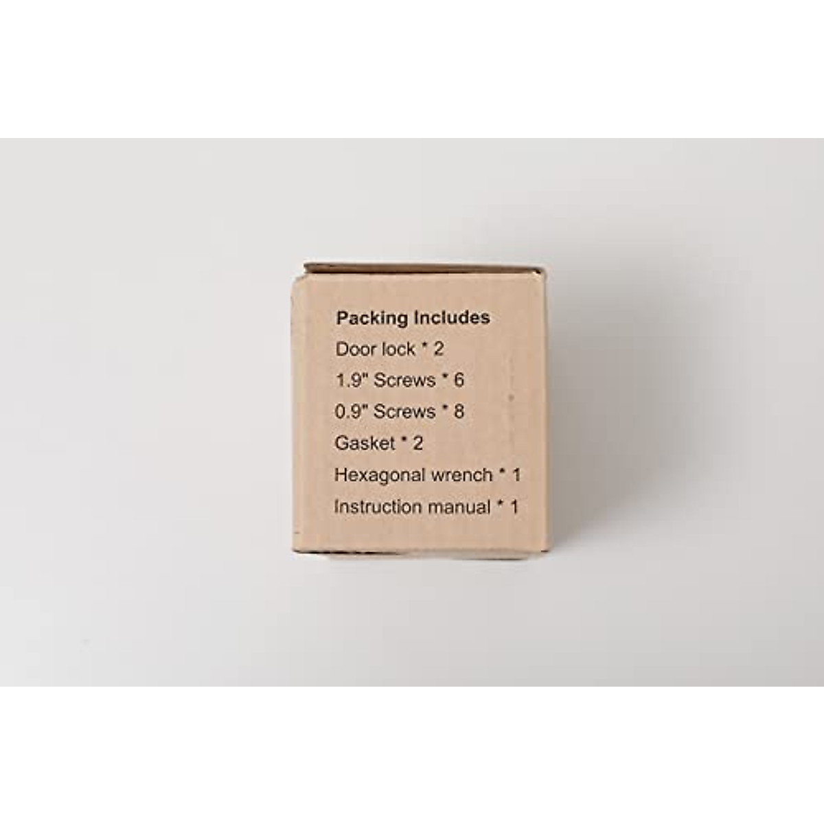 CZU Home Door Lock Security, Upgraded Safety Childproof Door Reinforcement Lock Latch (2-Pack), Extra Defend Door Lock for Inward Swinging Door