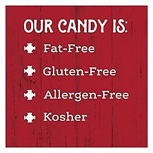 Red Bird Soft Peppermint Candy Puffs, 18 oz Bucket of Mints Individually Wrapped, Non-GMO Verified, Kosher