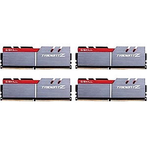 G.SKILL 64GB (4 x 16GB) TridentZ Series DDR4 3200MHz PC4-25600 Desktop Memory Model F4-3200C14Q-64GTZ