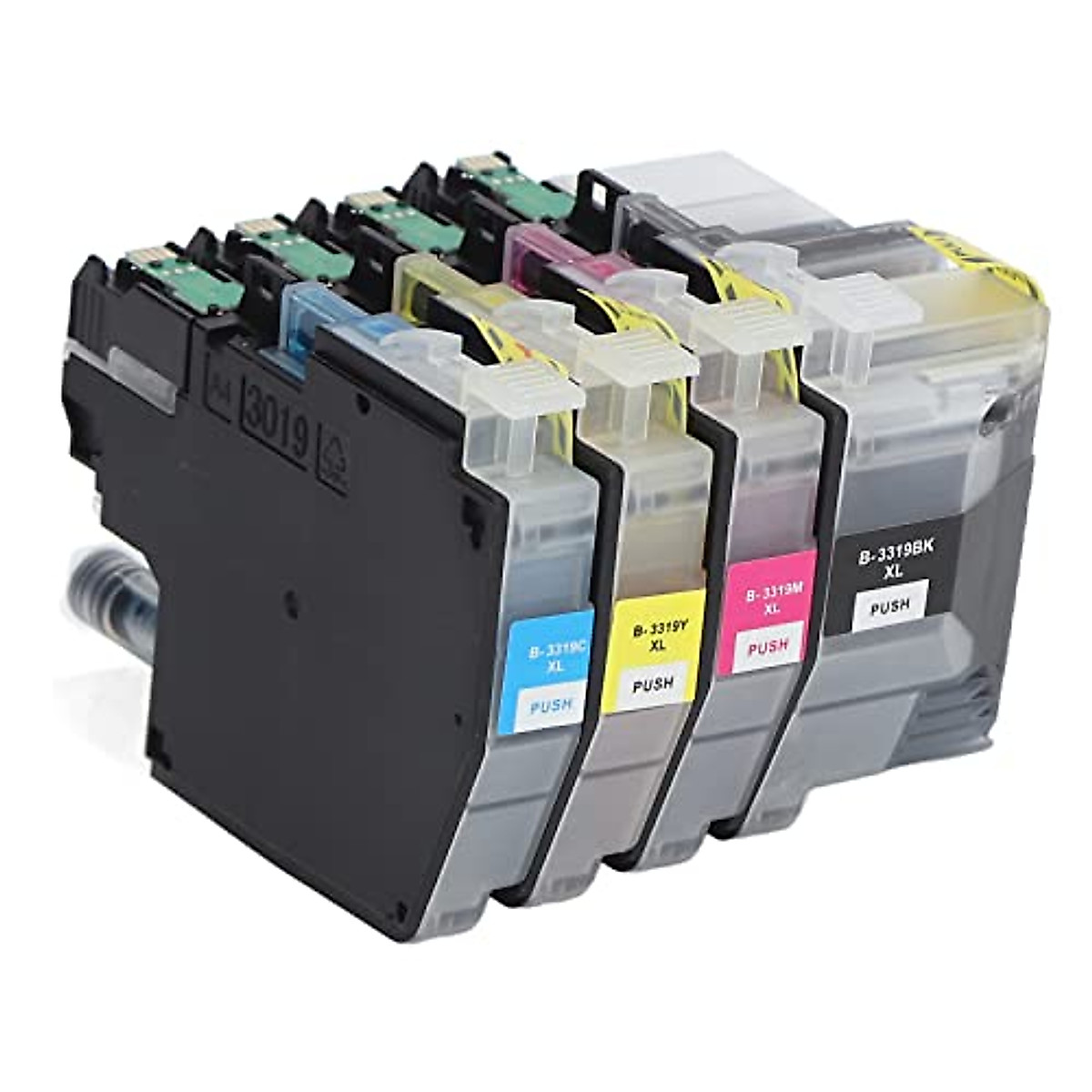 Fafeicy Ink Cartridge,4 Colors Printing Accessory Part with Ink for Photo Paper Document
