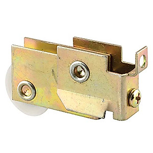 Prime-Line N 6625 1-1/4 In. Steel Ball Bearing, Mirrored Door Roller Assembly, for Crest Doors (Single Pack)