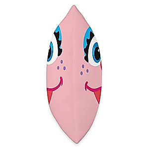 Sesame Street Abby Cadabby Face Throw Pillow, 18x18, Multicolor