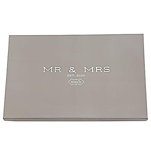 Mud Pie MR MRS BEADED 2020 PLATTER
