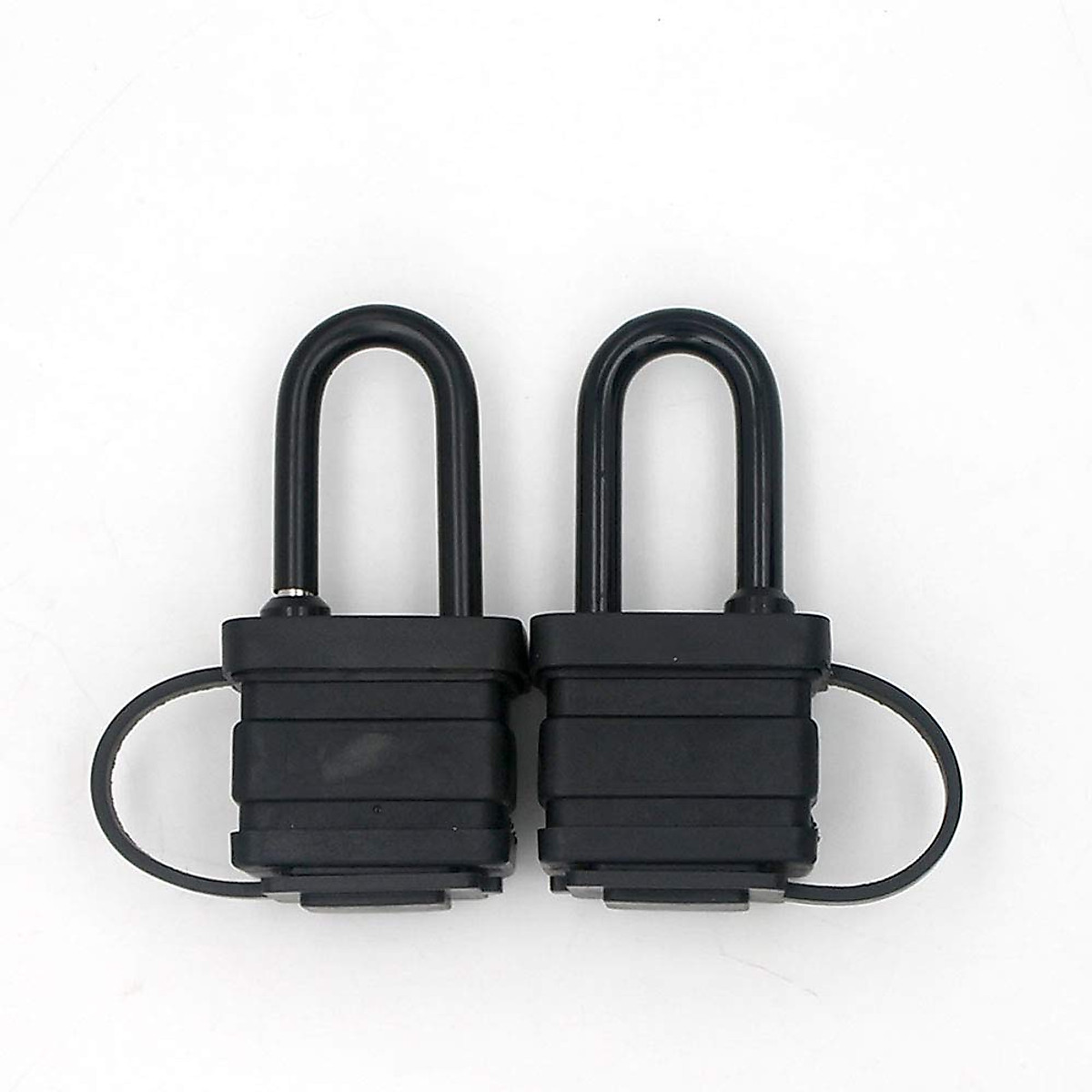 40mm 2-Heavy Duty Waterproof Padlock - Ideal for Home, Garden Shed, Outdoor, Garage, Gate Security (2 Pieces Set, Send a Small Password Lock)