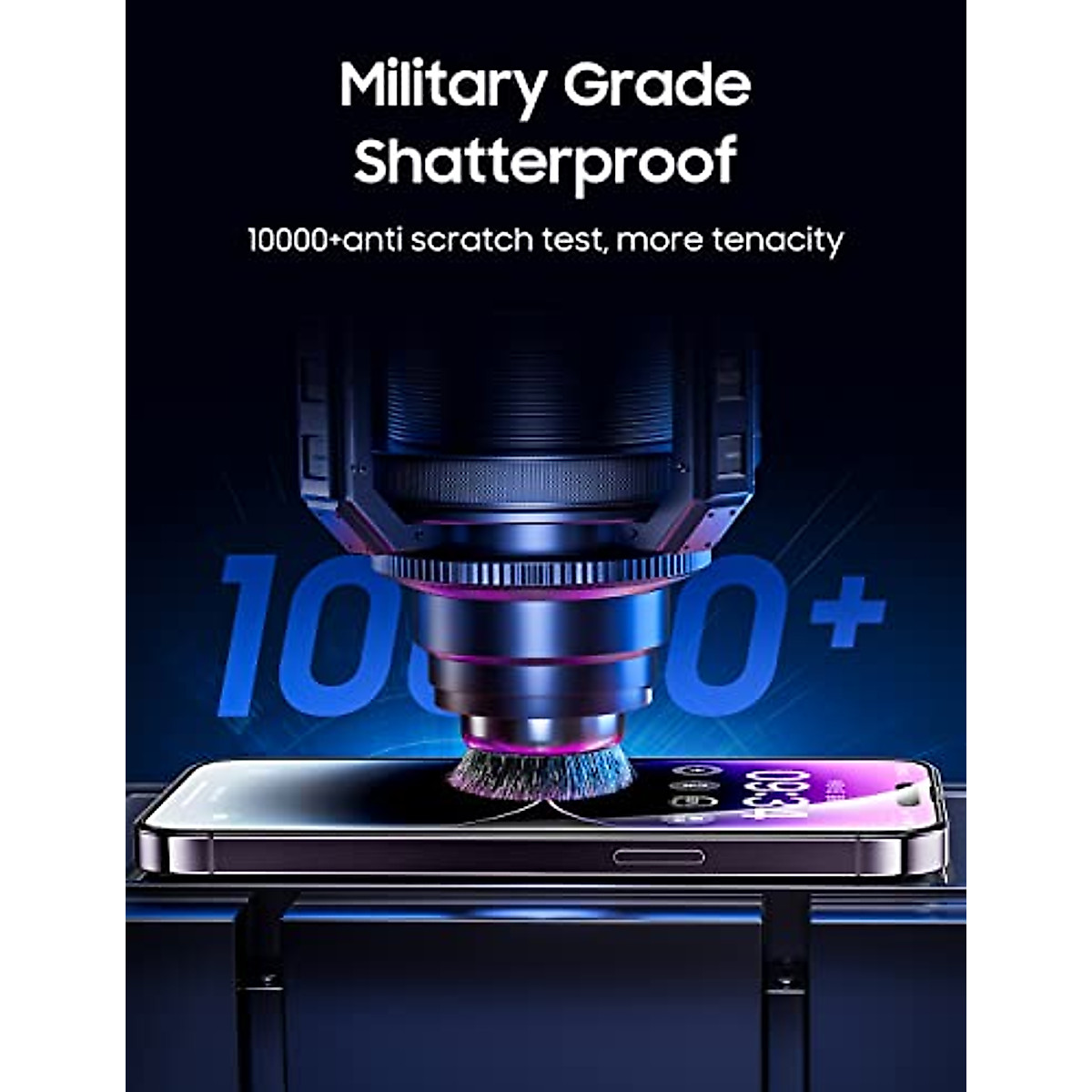 BENKS [2 Pack] Privacy Screen Protector Compatible for iPhone 14 Pro Max (2022),9H Hardness Anti Spy Tempered Glass Upgrade[Dust-Proof][Scratch Resistant][Case Friendly][Bubble Free][New Version]