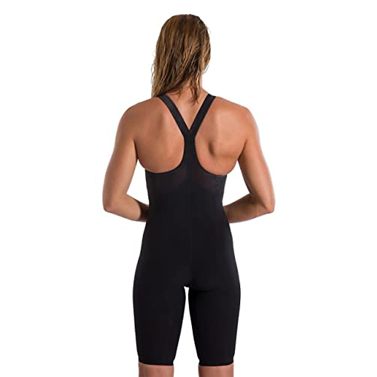 Speedo Women's Fastskin LZR Pure Valor Closed Back Kneeskin Speedo Black 23