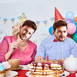 Face on a Stick, Party Custom Faces Prop Signs, Fat Heads, 6 Count Fun Wedding, Graduation, Birthday Party Heads (6 pcs)