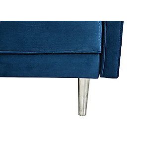 Gold Sparrow Berkeley Sectional, Sapphire