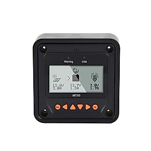 MT50 Remote Meter, Keenso Solar Controller Remote Meter LCD Display Remote Meter for TracerA BN Viewstar 10100A MPPT Solar Regulator