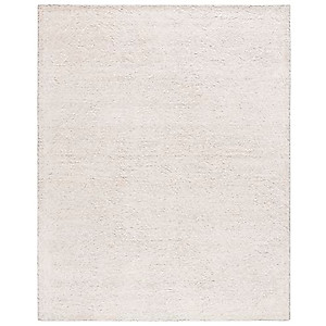 SAFAVIEH Metro Collection Area Rug - 9' x 12', Natural & Ivory, Handmade Wool, Ideal for High Traffic Areas in Living Room, Bedroom (MET999A)