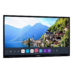 Furrion Aurora 55-Inch Partial-Sun 4K Outdoor Smart TV - Weatherproof Television w/ HDR10, Anti-Glare, 750-Nit LED Screen, Impact-Resistant Screen, External Antenna for Partially Sunny Outdoor Areas