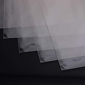 Sannigora 200pcs 3x5 Small Clear Resealable Adhesive Cello/Cellophane Treat Bags - Self Sealing OPP Plastic Bag Great for Bakery Candy Cookies Birthday Party Favors and More