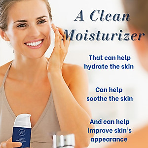 Unscented Facial Moisturizer Cream from Plant Extracts That Truly Moisturizes, Can Help Soothe & Soften, Absorbs Quick, Not Greasy, For ALL Skin Types