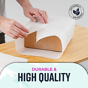 White Kraft Arts and Crafts Paper Roll - 18 inches by 175 Feet (2100 Inch) - Ideal for Paints, Wall Art, Easel Paper, Fadeless Bulletin Board Paper, Gift Wrapping Paper and Kids Crafts - Made in USA