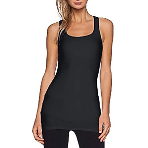 TAIPOVE Long Tank Tops for Women Cotton Layering Racerback Extra Long Camisole Activewear 3packs