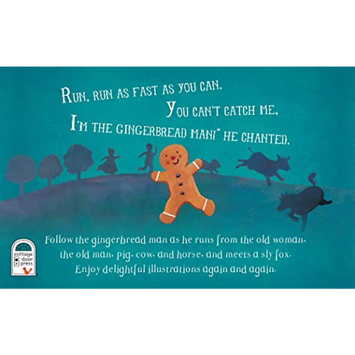 The Gingerbread Man Padded Hardcover Christmas Storybook