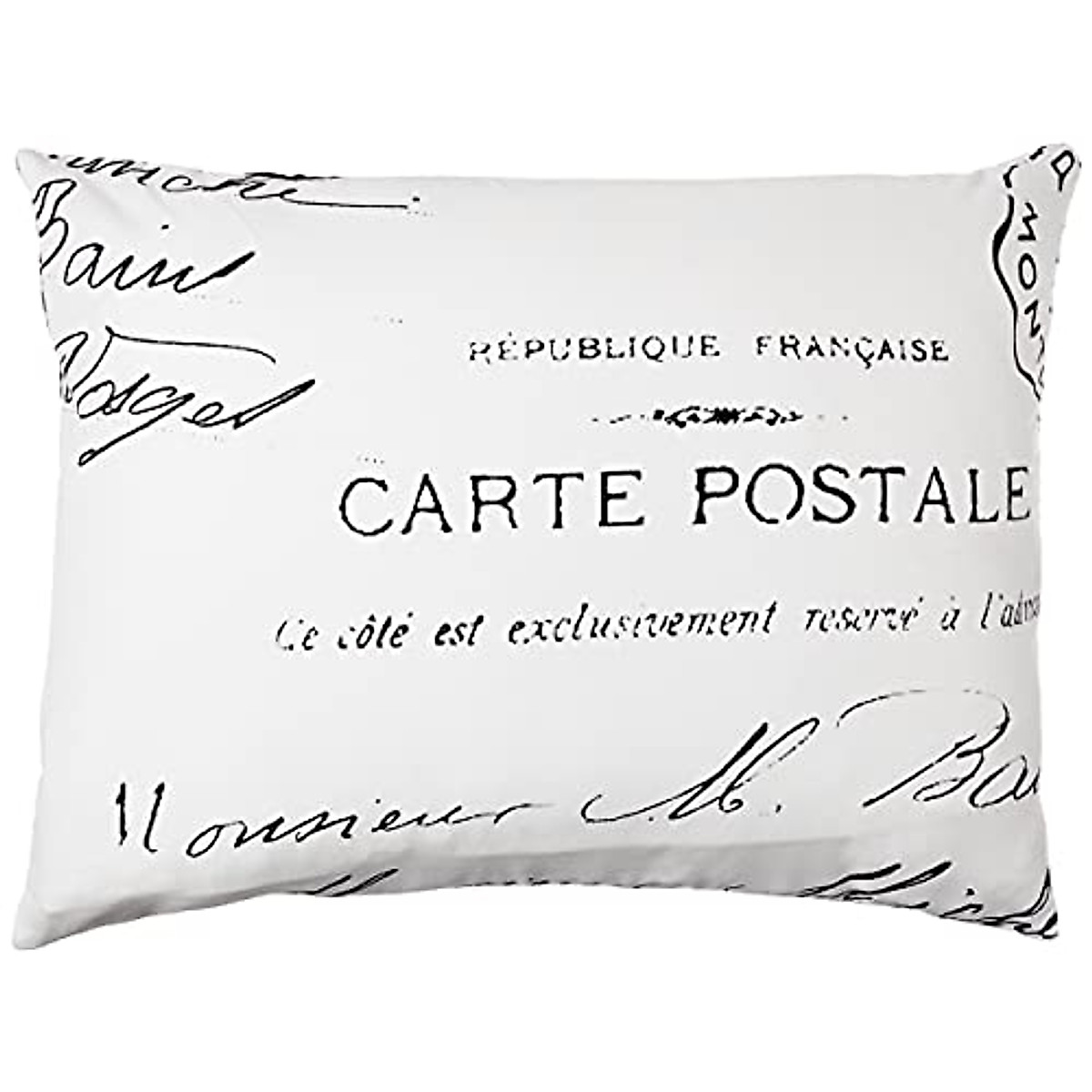 Casa J'Adore 5-Piece Comforter Set, Full,Black and White