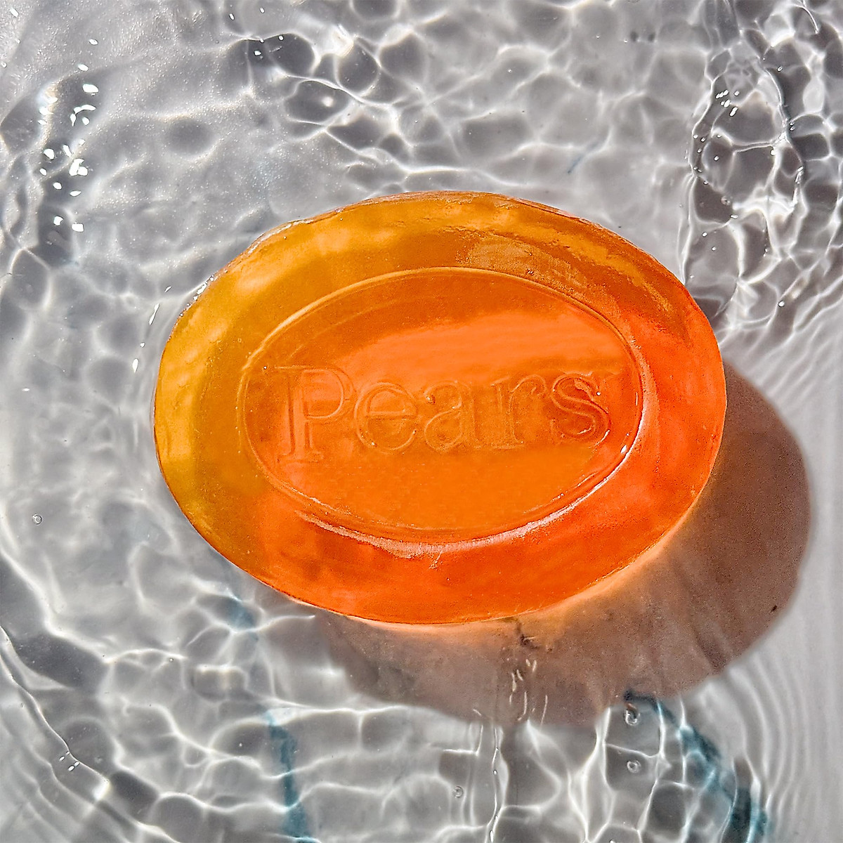 PEARS Soap, Face & Body Soap, Amber – Pure & Gentle Transparent Bar Soap, Moisturizing Glycerin Soap with Natural Oils for Pampered, Glowing Skin, 3.53 Oz (Pack of 2)