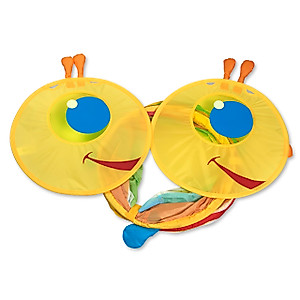 Melissa & Doug Sunny Patch Giddy Buggy Crawl-Through Tunnel - Indoor Outdoor Developmental Activity Toy Tunnel For Toddlers And Kids Ages 3+ (Multi color)