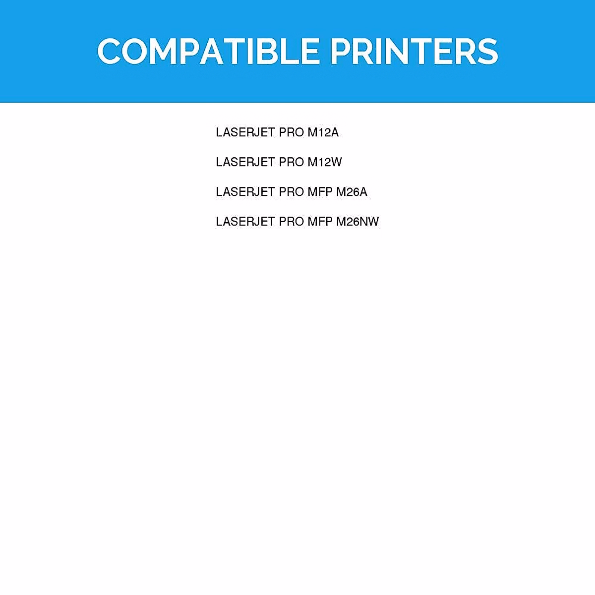 LD Products Compatible Toner Cartridge Replacements for HP 79A CF279A (Black, 2-Pack) Compatible with The Following HP M12a, M12w, MFP M26a, MFP M26nw