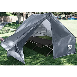 Oak Creek Advanced Hammock Rain Fly. 110 Inch Multipurpose Rainfly for Hammocks. Provides Protection from The Elements. Lightweight Waterproof Tarp Works with Any Camping Hammock