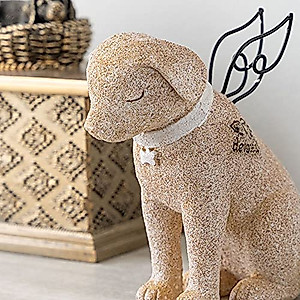 iHeartDogs Dog Memorial Devoted Dog Angel Figurine - Dog Statue Pet Memorial Gifts