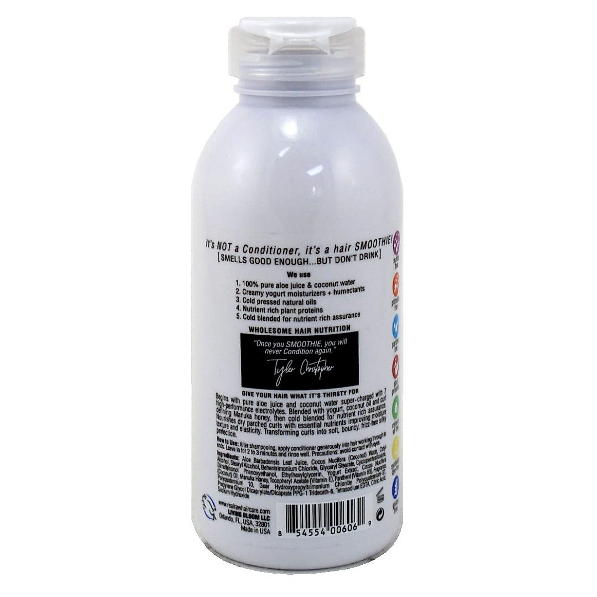 Real Raw Conditioner Coconut Curls Quench 12 Ounce (354ml) (Pack of 3)