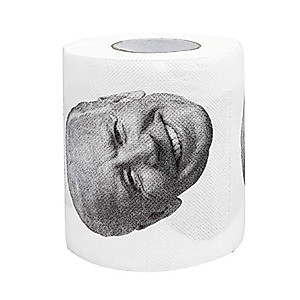 SummitLink Joe Biden Toilet Paper Tissue Napkin Prank Fun Birthday Party Novelty Gift Idea (A-1Roll)
