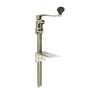 Commercial Can Opener, 11" Large Heavy-Duty Smooth Edge Can Opener Stainless Steel Cutting Can Opener for Kitchen, Restaurant