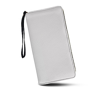 DISNIMO Sexy Leopard Lip Kiss Wallet PU Leather Purse Large Capacity Wristlet Zipper Clutch Credit Card Holder Bag Gift for Women Teens Girls