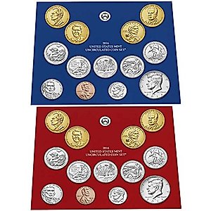 2016 P D US Mint Set 28 Coins in Original Packaging Brilliant Uncirculated