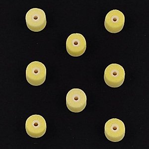 8 PACK - SHURE EAYLF1 Yellow Universal Replacement Foam Ear tips sleeves fit SHURE SE110 SE112 SE115 SE210 SE215 SE310 SE315 SE420 SE425 SE530 SE535 E3c E3g E4c E4g E5c in-Ear Headphones Earphones
