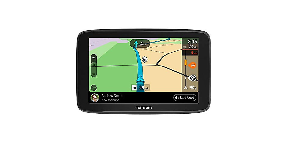 TomTom Go Comfort GPS Navigation Device with Wi-Fi & Real Time Traffic