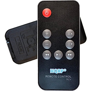 HQRP Remote Control Compatible with Bose SoundDock Series II (2), Series III (3), SoundDock Portable Digital Music System Speaker Dock Controller, Replacement for Bose SoundDock Series II Remote
