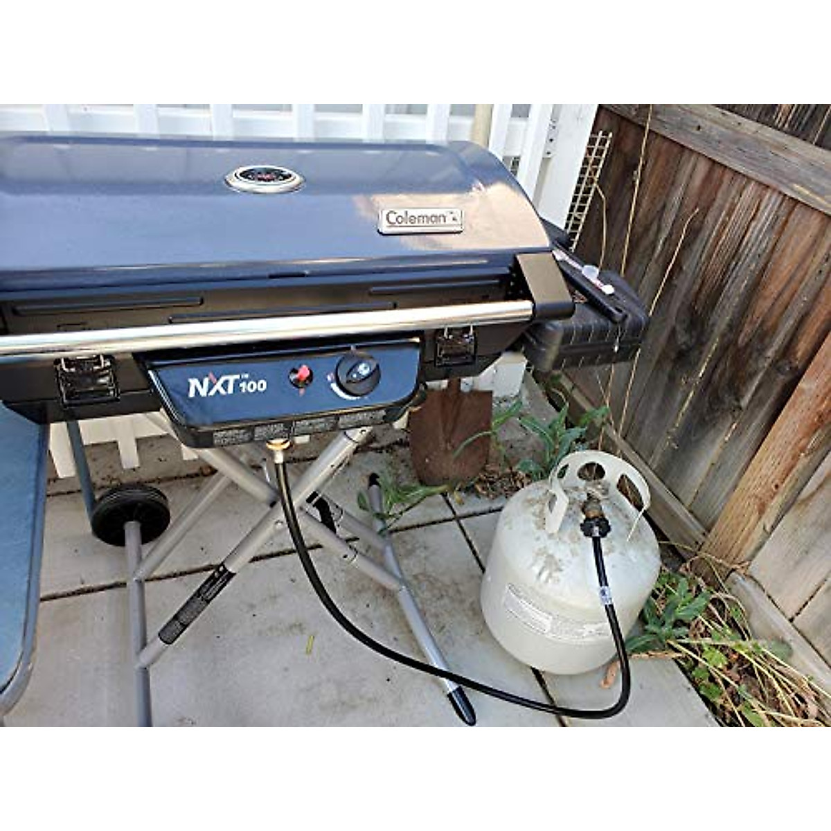 Cookingstar 5FT Propane Hose Adapter, 1lb to 20 lb Converter Replacement for Coleman Stove, Buddy Heater