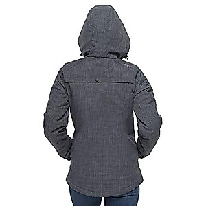 Arctix Women's Daybreak Insulated Jacket, Steel Melange, Large