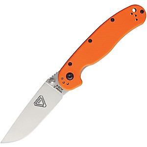 Ontario Knife Company ON8860OR: Rat Ii Linerlock Orange