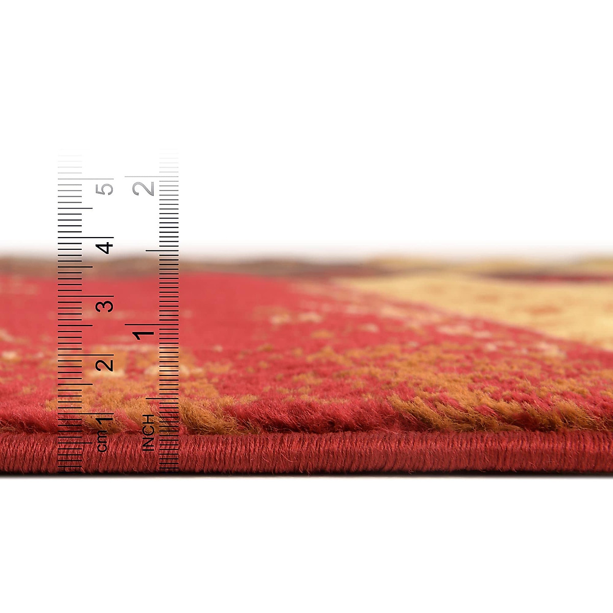 Rugs.com Cafe Collection Rug – 10' x 14' Multi Medium Rug Perfect for Living Rooms, Large Dining Rooms, Open Floorplans