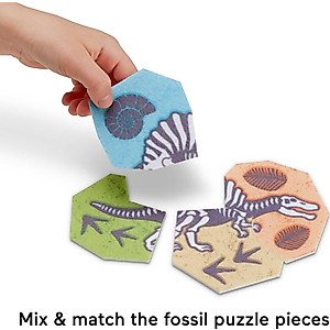Fisher-Price Dinosaur Discovery, fossil finder paleontologist pretend play set for preschool kids ages 3 years and up