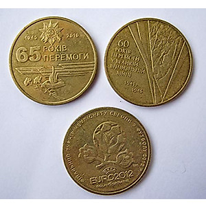 UA 2005 Set of Ukrainian Commemorative Coins (hryvnia) VF20