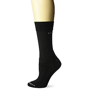 Icebreaker Merino womens Medium Cushion Wool for Women hiking socks, Black, Small US