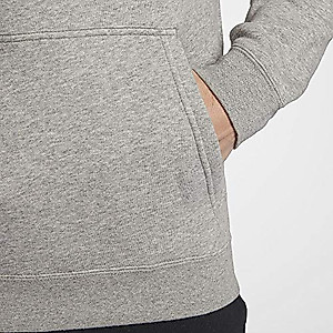 Nike Men's Sportswear Club Pullover Hoodie, Light Grey Heather/Light Grey Heather/White, XX-Large
